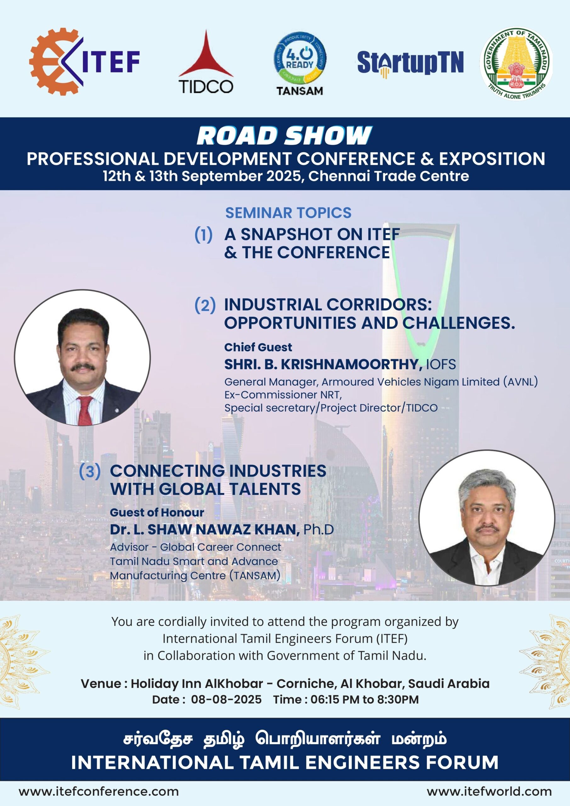 ITEF Roadshow- Saudi Arabia - ITEF